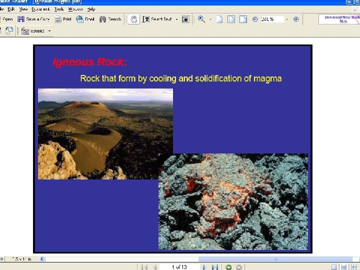 Formation of Igneous Rocks Formation of Igneous Rocks