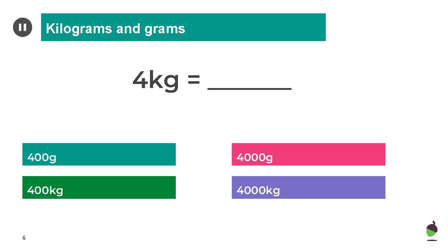 Mathematics Weighing and comparing masses in mixed units