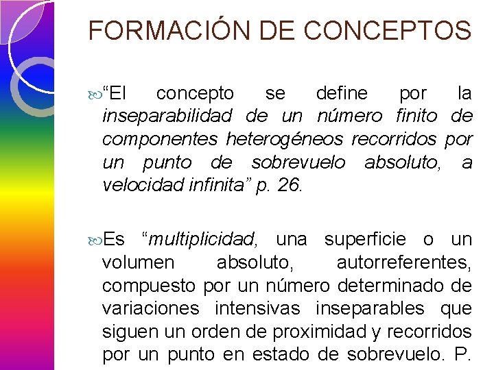 FORMACIN DE CONCEPTOS ARLEY FABIO OSSA MONTOYA MAESTRA