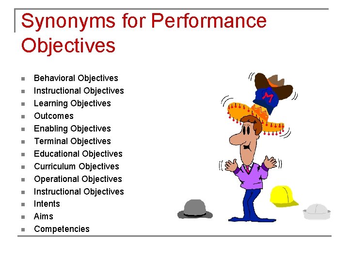 Writing Objectives Instructional Design Design Phase Unit 3
