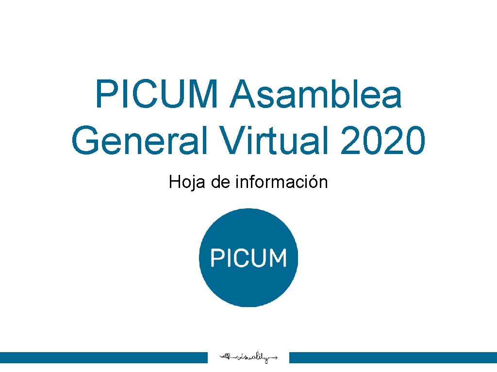 PICUM Asamblea General Virtual 2020 Hoja de informacin