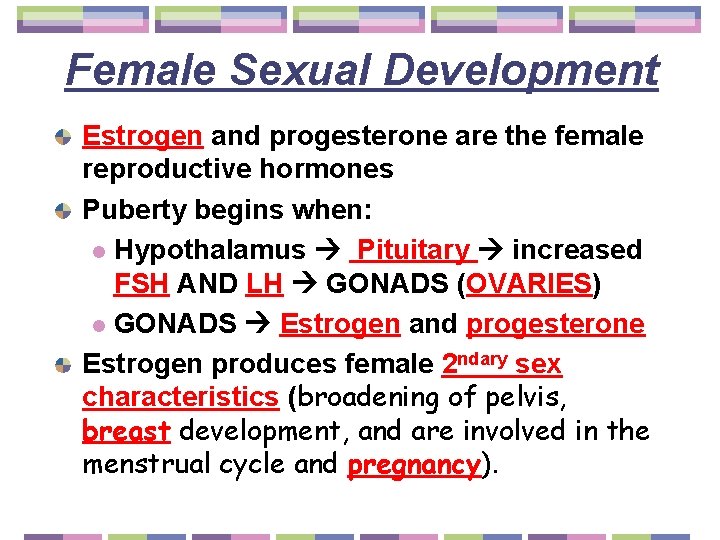 Human Reproduction Part II Human Reproductive Systems Our