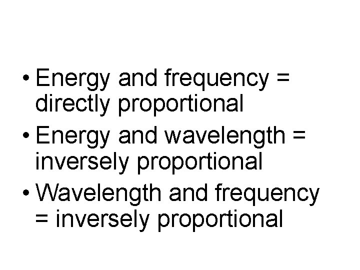 Energy and light waves 5 4 Light waves