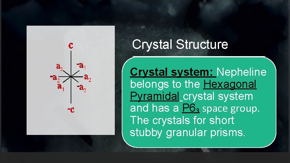 Nepheline Na KAl Si O Mark Bambrick Nepheline