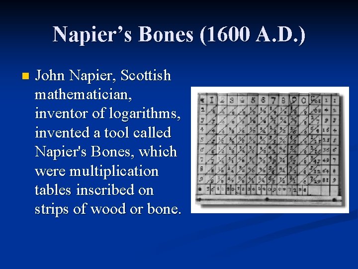 The History of Computing Limestone to Silicon Definitions
