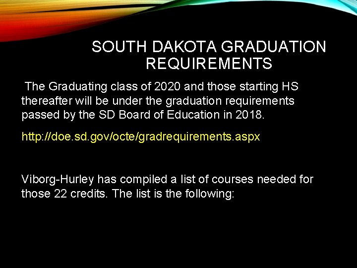 HIGH SCHOOL AND BEYOND Planning for the Future
