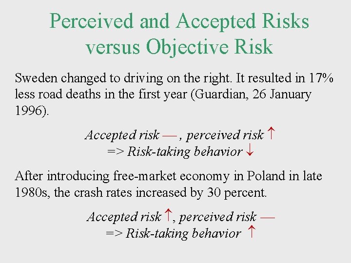 Highway Traffic and Safety Analyses Lecture 26 Human