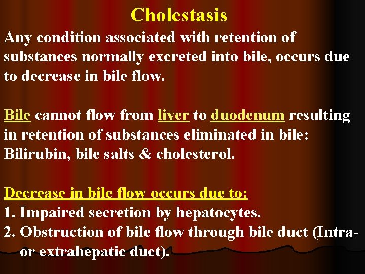 Lecture 8 Liver diseases Cholestasis Cirrhosis Liver Normal