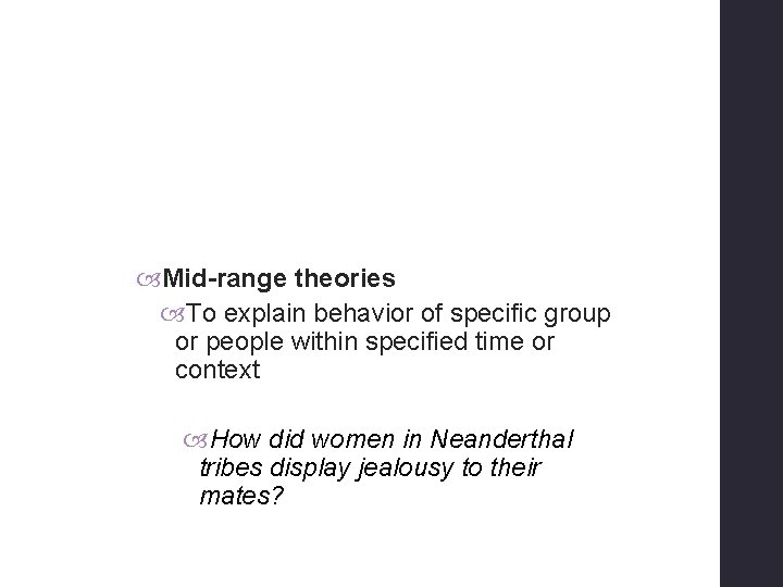 Ch 3 Thinking About Theory and Research Part