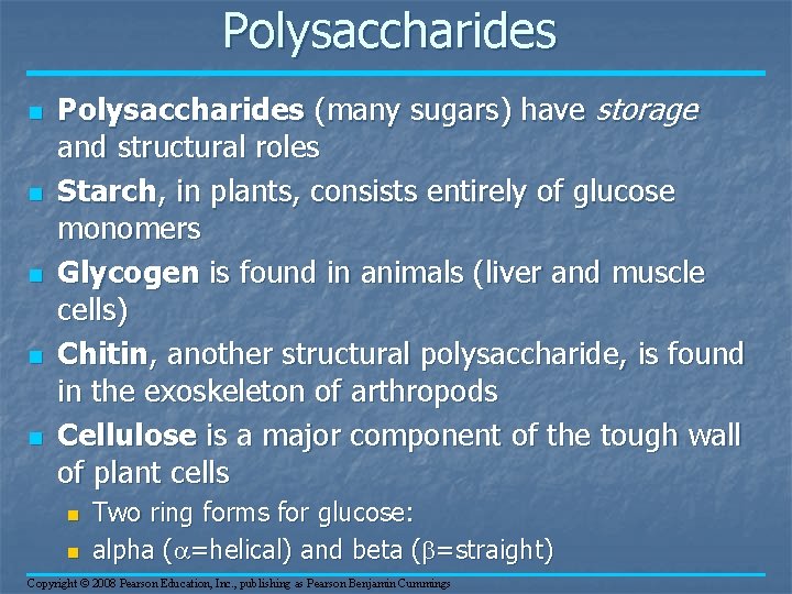 The Structure and Function of Large Biological Molecules