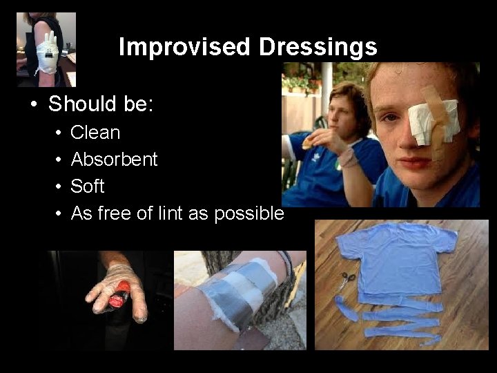 Chapter 10 Bandaging Wounds Dressings 1 of 2
