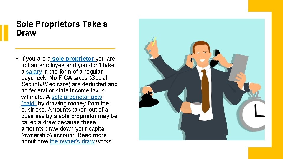 How to Pay Yourself From Your Business Content