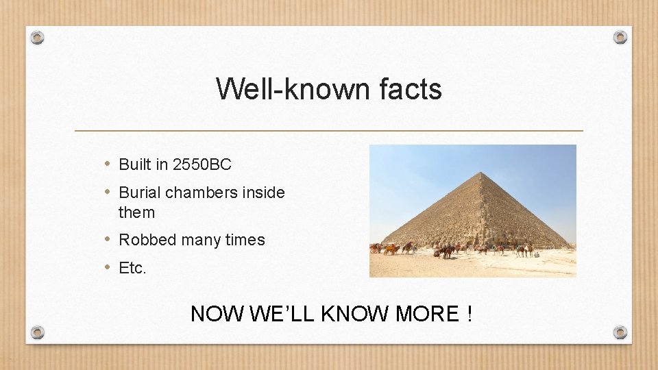 Things about the Egyptian Pyramids you dont know