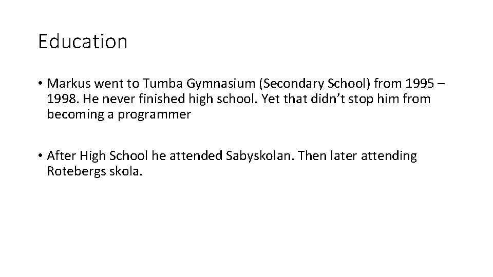 Markus Persson Biography By Inderveer Introduction Markus Alexej