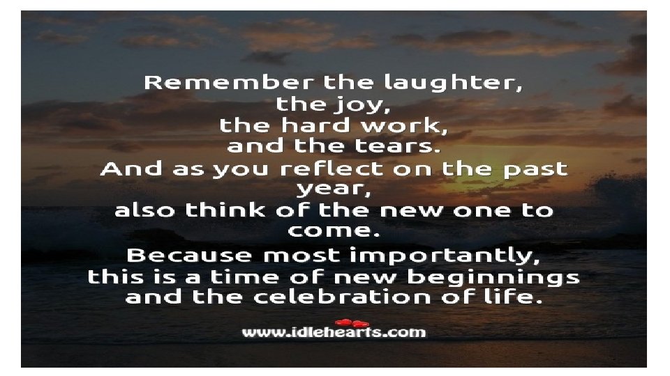 June 25 2020 End of Year Reflection June