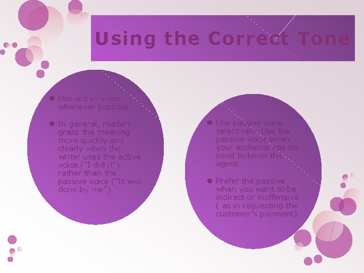 Editing for a Professional Style and Tone By