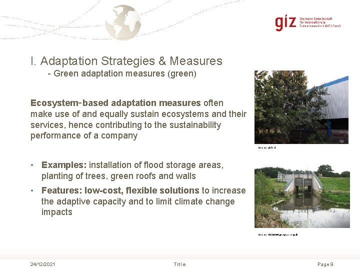 Presentation Module 3 b Identifying and Prioritising Climate