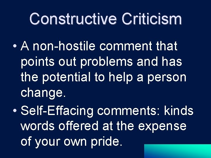 Communication Communication process by which you send messages