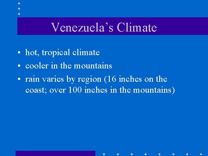 Location Climate Natural Resources Unit 5 Notes Latin