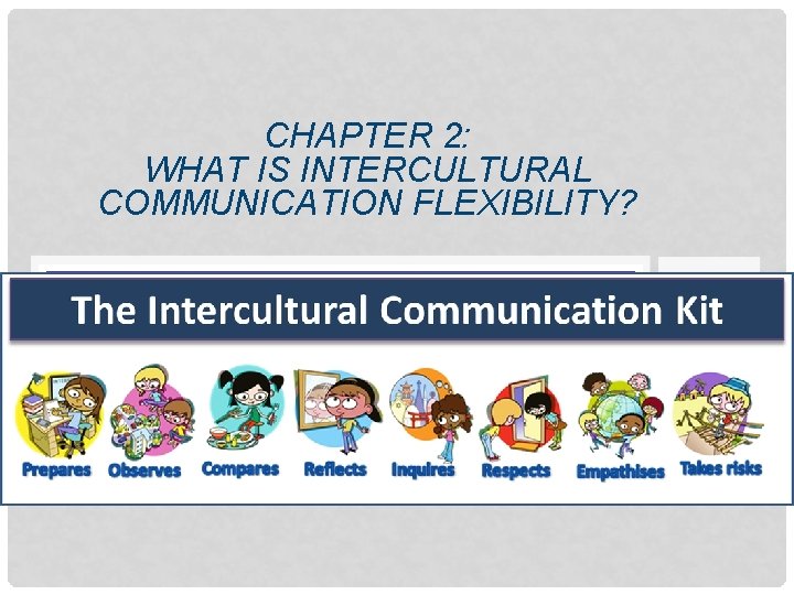 CHAPTER 2 WHAT IS INTERCULTURAL COMMUNICATION FLEXIBILITY TODAYS