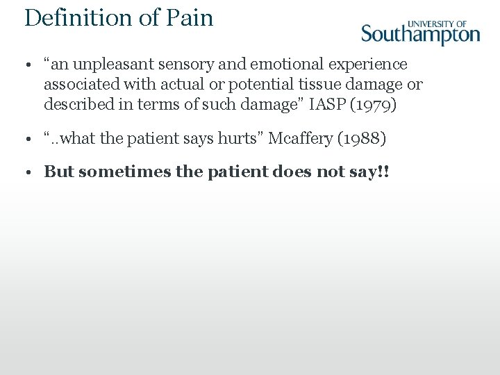 Painful Diabetic Neuropathy Dr Michelle Spruce University of