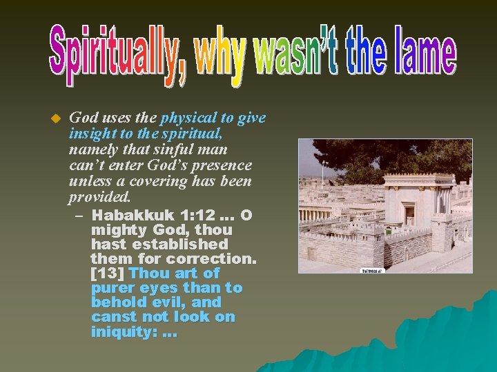 Why the ninth hour Acts 3 1 Now