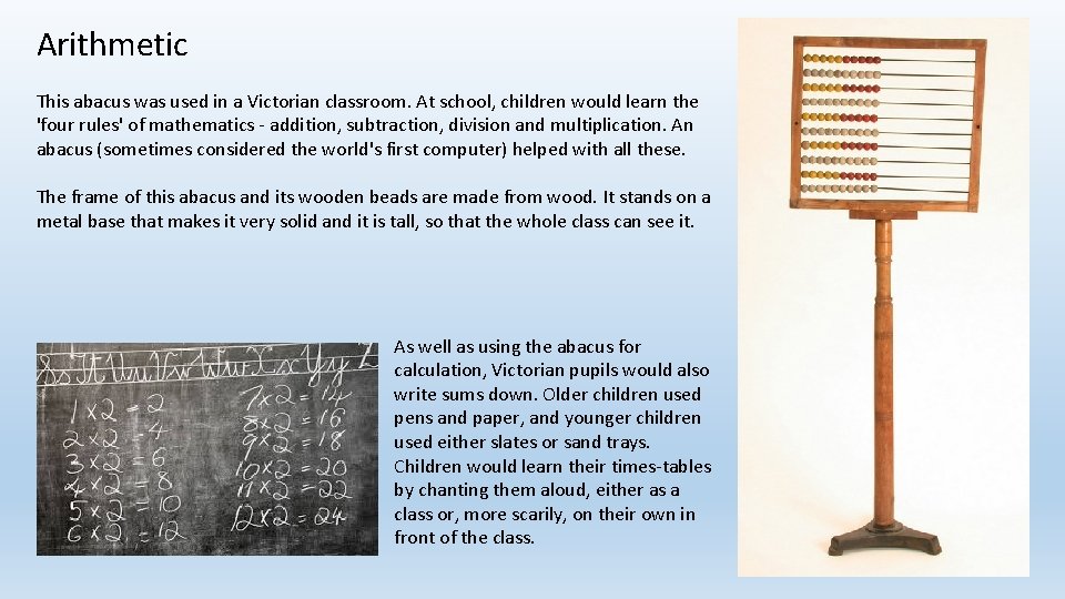 Review What might you find in a Victorian