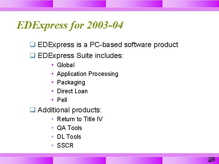 Common Origination and Disbursement How May My School