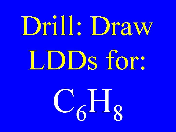 Drill Name describe each of the 7 crystal