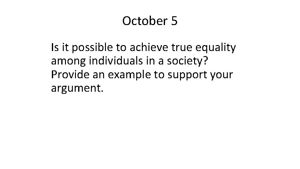 Lord of the Flies Daily Journals October 4