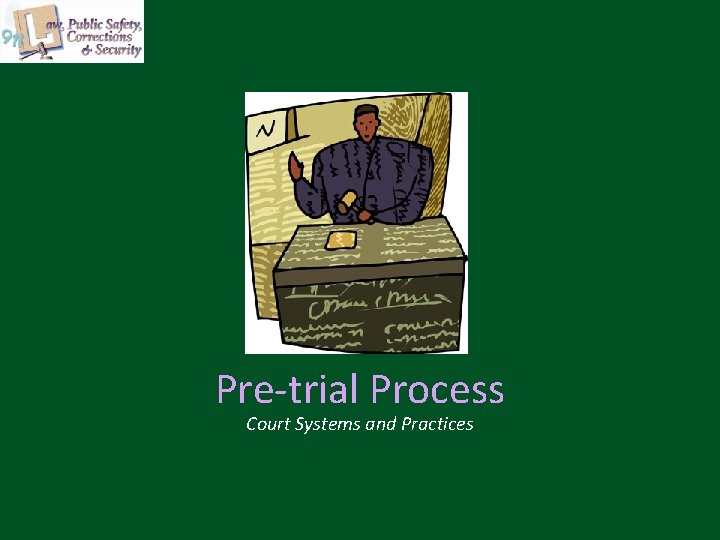 Pretrial Process Court Systems and Practices Copyright and