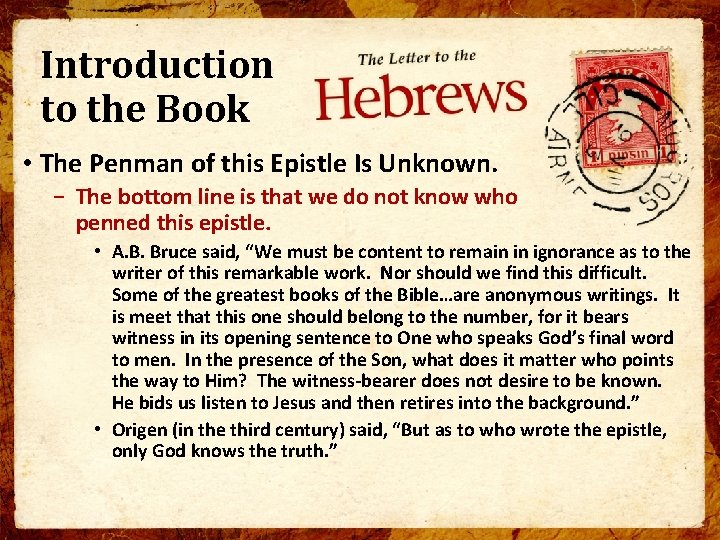 Introduction to the Book The Penman of this