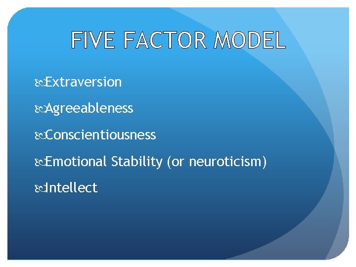 Interpersonal Communication Between Individuals PERSONALITY PSYCHOLOGY ...