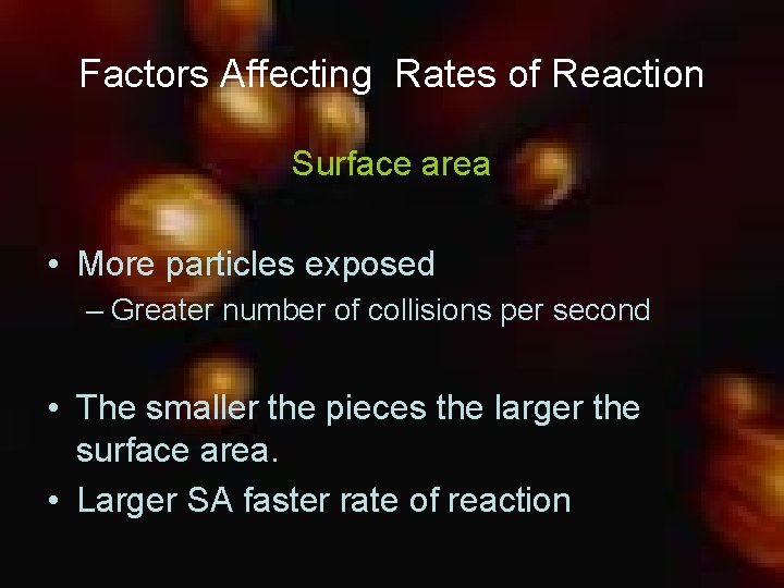 Chemistry 1 1 Chemical investigation on rate of