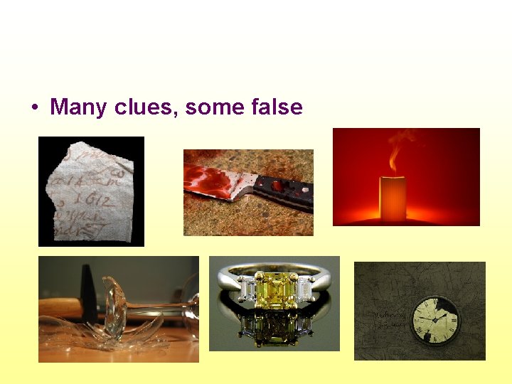 WRITING A MURDER MYSTERY Todays Objective To experiment