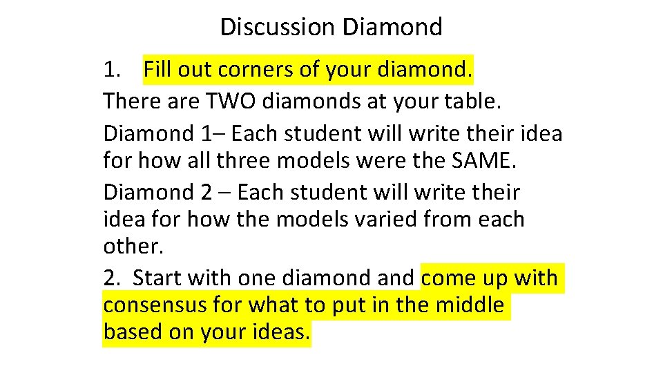 Opening Activity June 10 2019 1 Have your