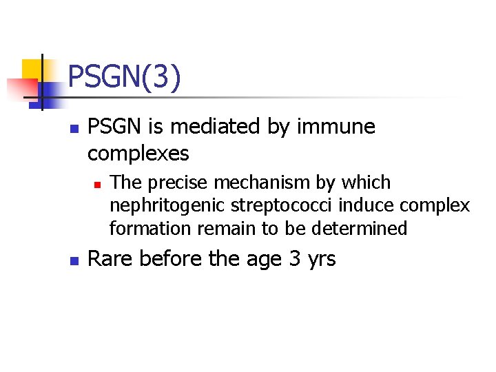NEPHRITIC SYNDROME Nephritic Syndrome n Group of disorders