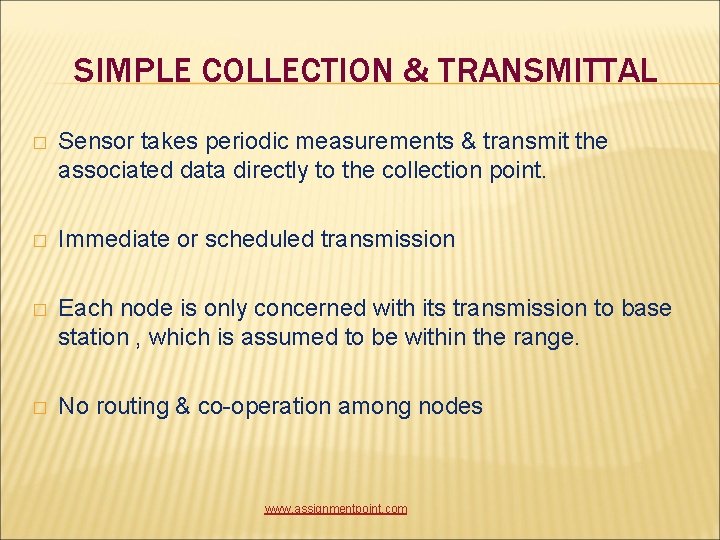 SECURITY IN WIRELESS SENSOR NETWORK WSN www assignmentpoint