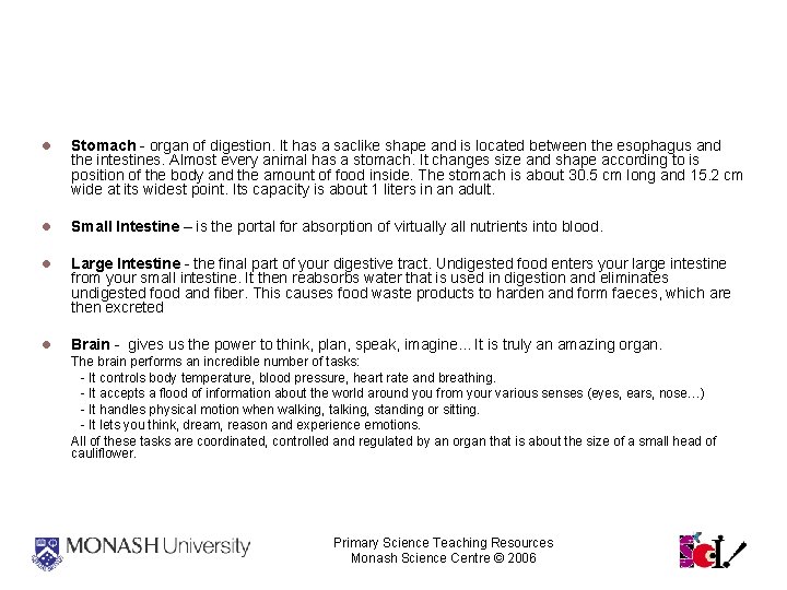 How the Body Works Primary Science Teaching Resources