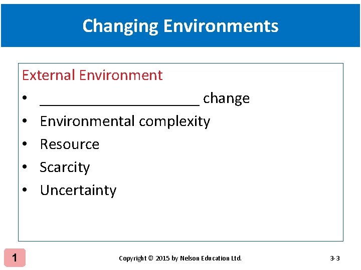 Chapter 2 Organizational Environments and Cultures Mc Donalds