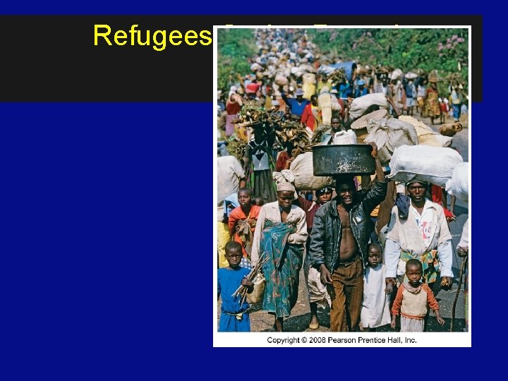 Chapter 7 Ethnicity Refugees fleeing Rwanda 1994 Distribution