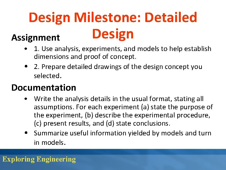 Chapter 24 Design Step 4 The Design Details