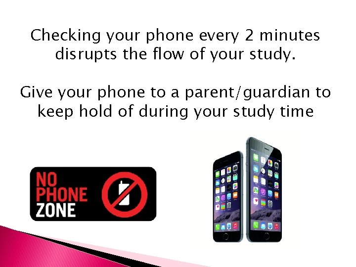 Study Skills o o Studying should not be