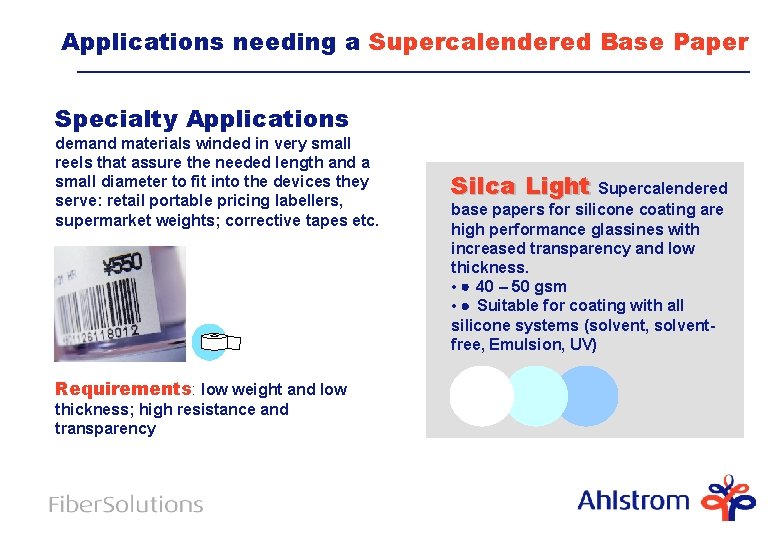 Product Range Release Base Papers Release Base Papers