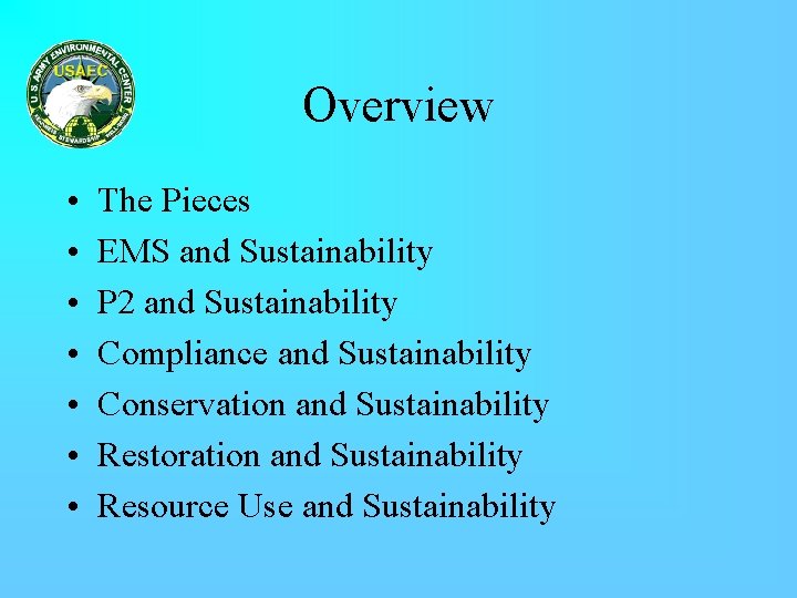 How Does Sustainability Fit with Other Environmental Initiatives