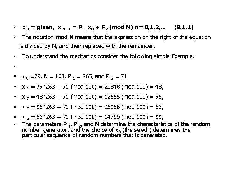 8 1 Random Number Generator It is always