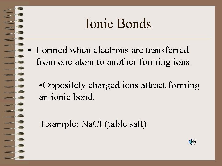 Unit 1 Chemistry Bonding A Chemical Bond is