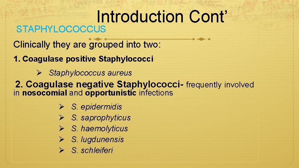 The Laboratory diagnosis and susceptibility testing of meticillineresistant