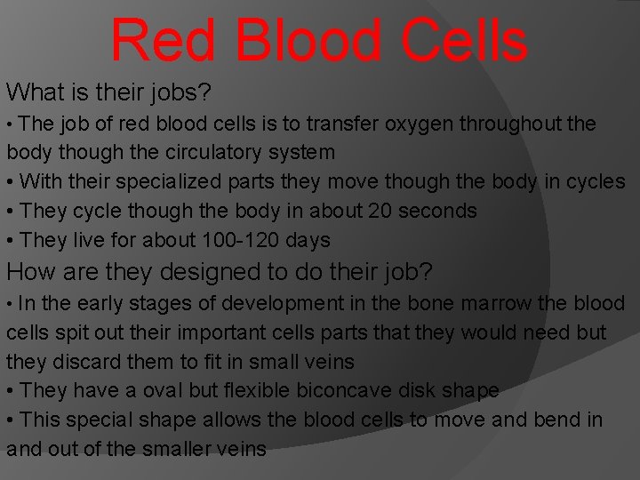Red Blood Cells Lipids By Nolan Wurm Danny