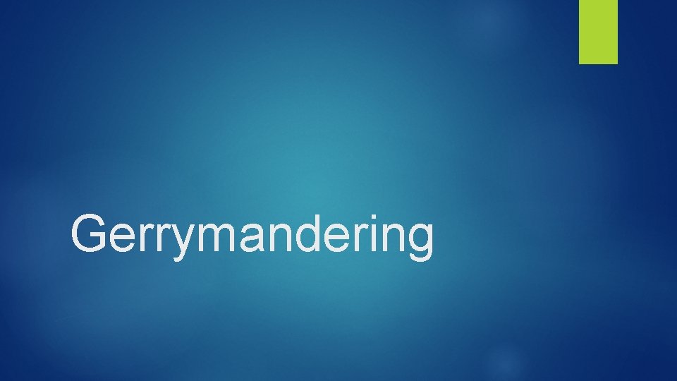 Gerrymandering Gerrymandering Definition Manipulate congressional ...